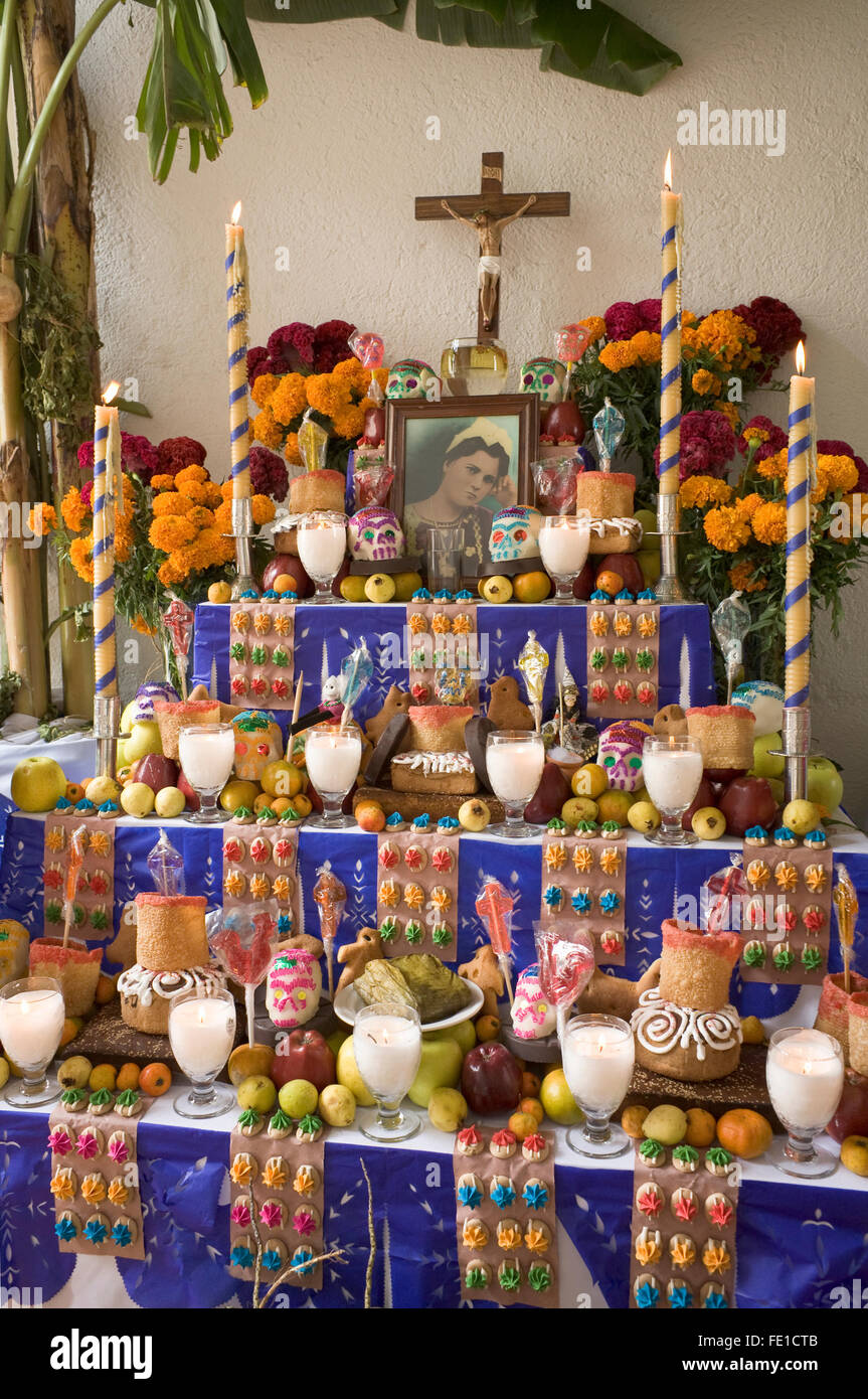 Icon Of Dia De Los Muertos Banque d'image et photos - Alamy