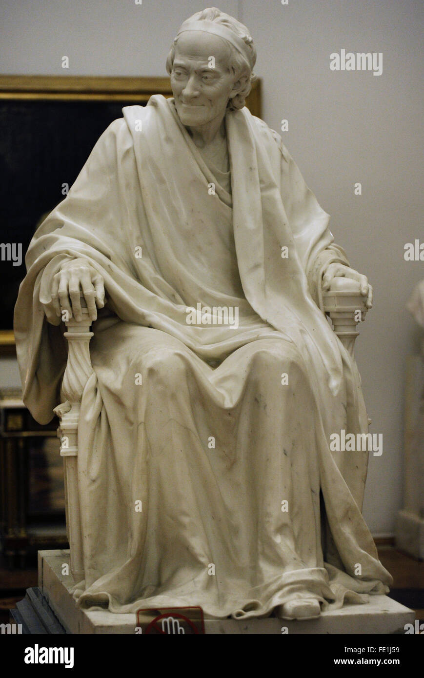 Voltaire, Francois-Marie Arouet, appelé (1694-1778). L'écrivain ...