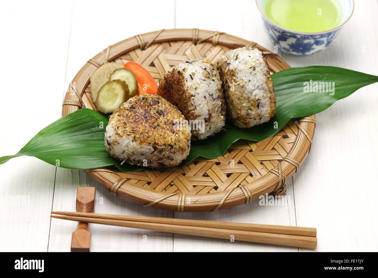 Boule de riz traditionnelle japonaise Banque de photographies et d ...