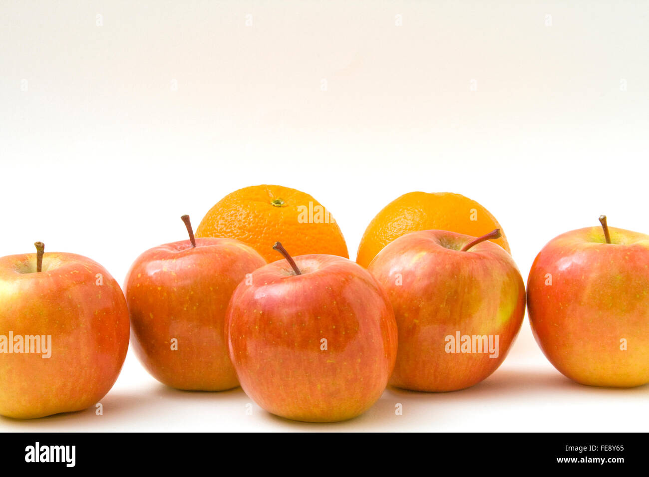 Comparer des pommes avec des pommes Banque de photographies et d’images ...