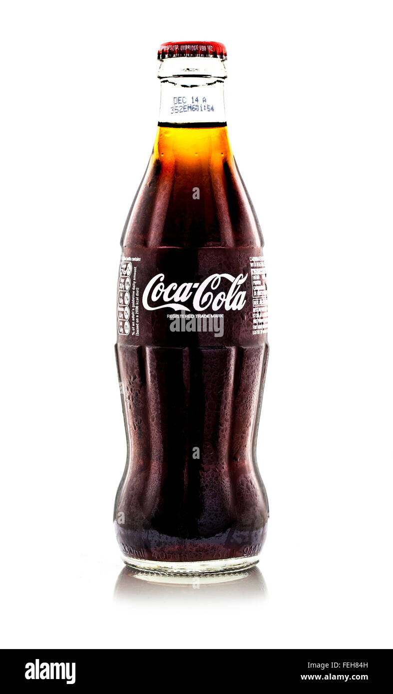 Bouteille de coca classique Banque de photographies et d’images à haute ...