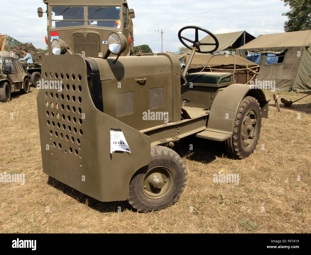 Clark Clarktor 6 tracteur aérodrome pic4 Photo Stock - Alamy