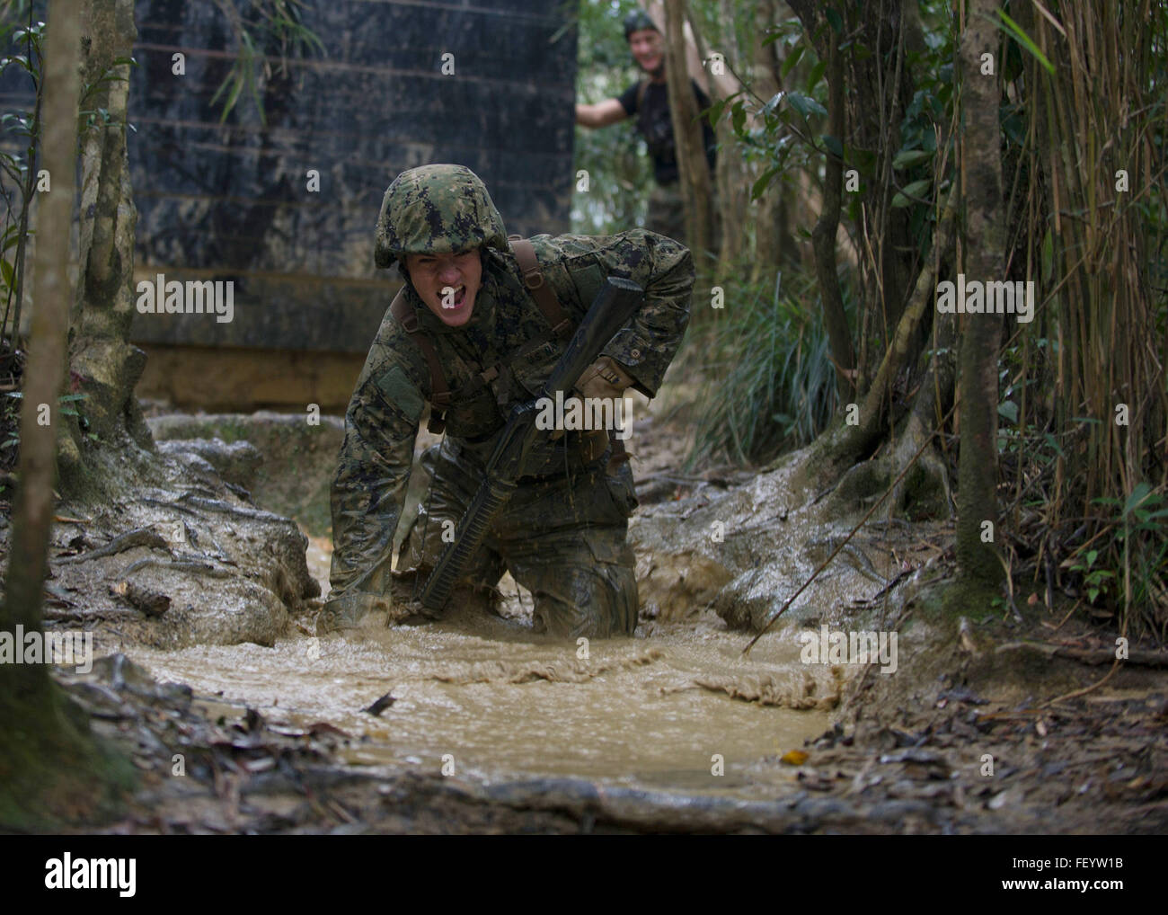 Jungle operations training center Banque de photographies et d’images à ...