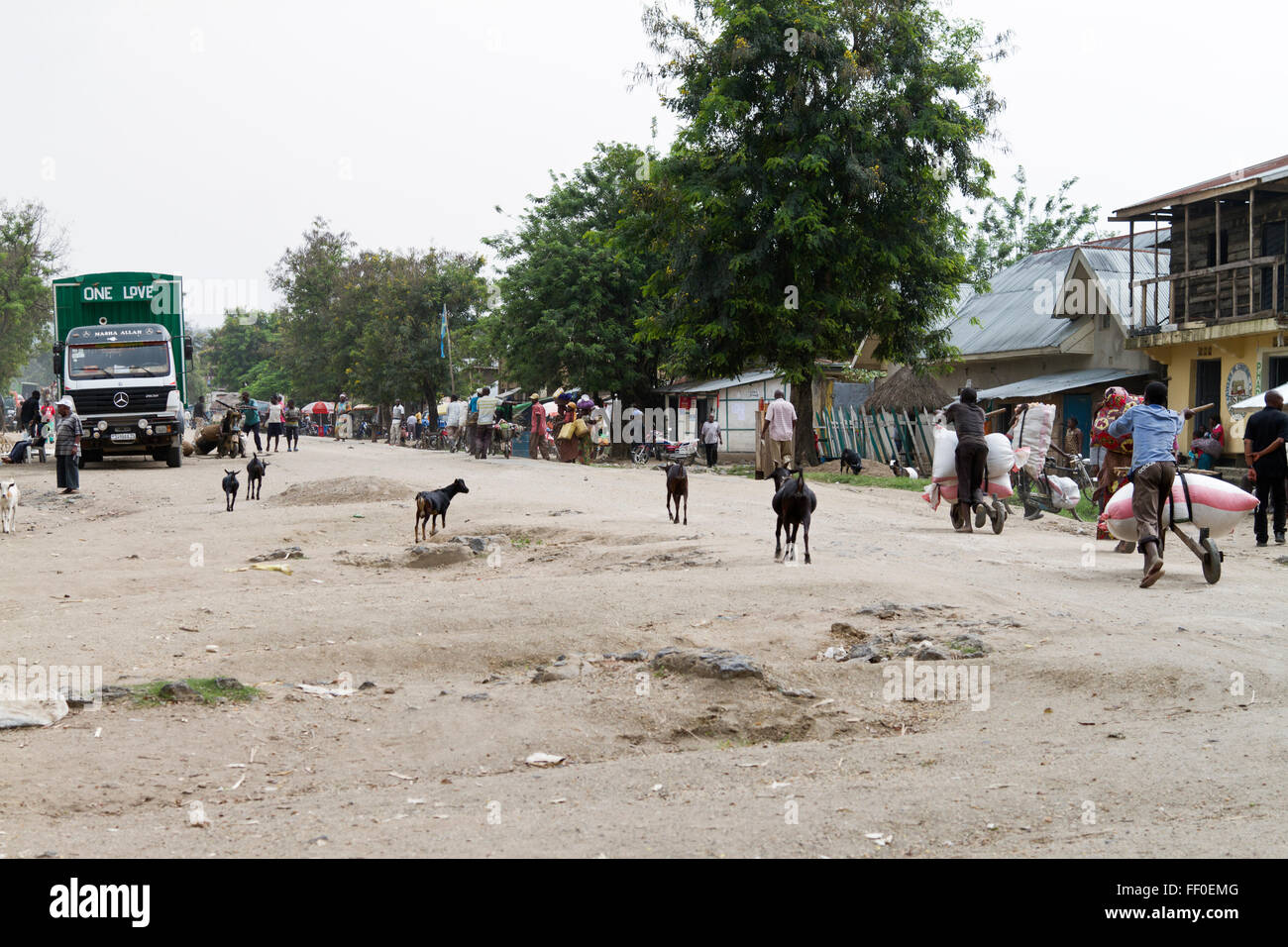 Kiwanja, Rutshuru, Nord-Kivu, République démocratique du Congo, RDC ...