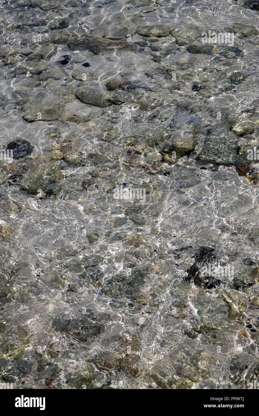 Eau de mer transparente Banque de photographies et d’images à haute ...