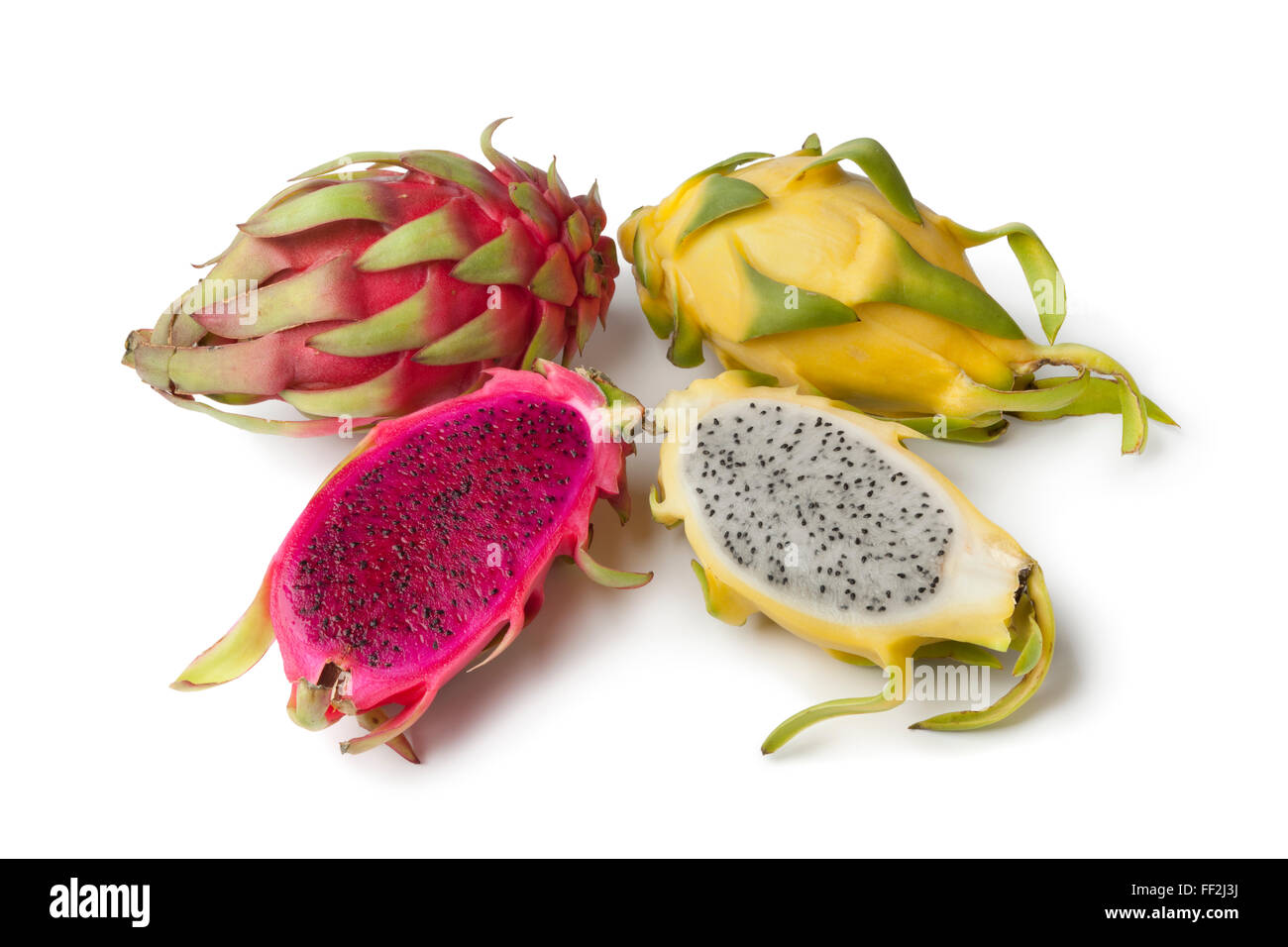 Pitaya jaune Banque de photographies et d’images à haute résolution - Alamy