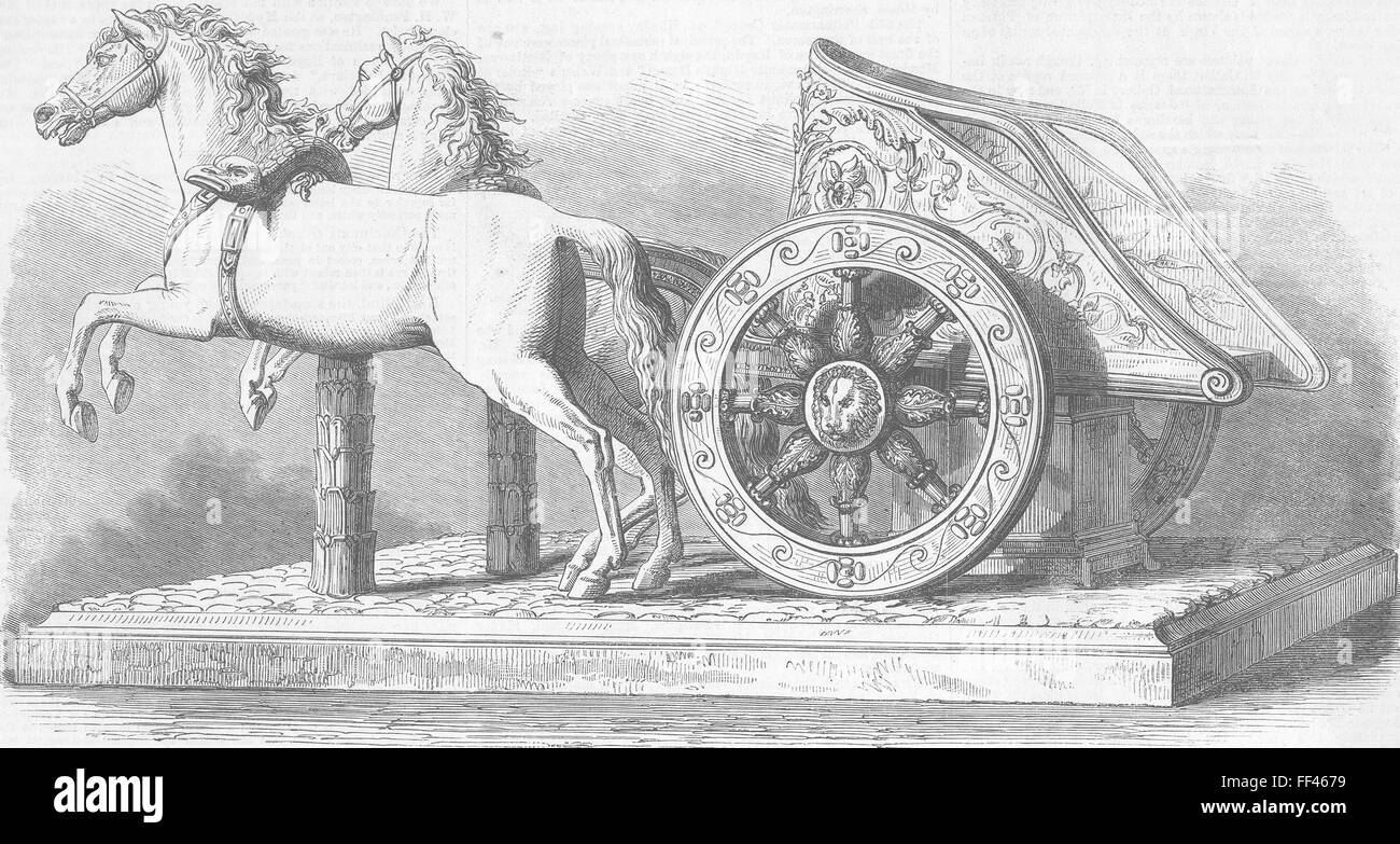 Chevaux de char romains Banque de photographies et d’images à haute ...