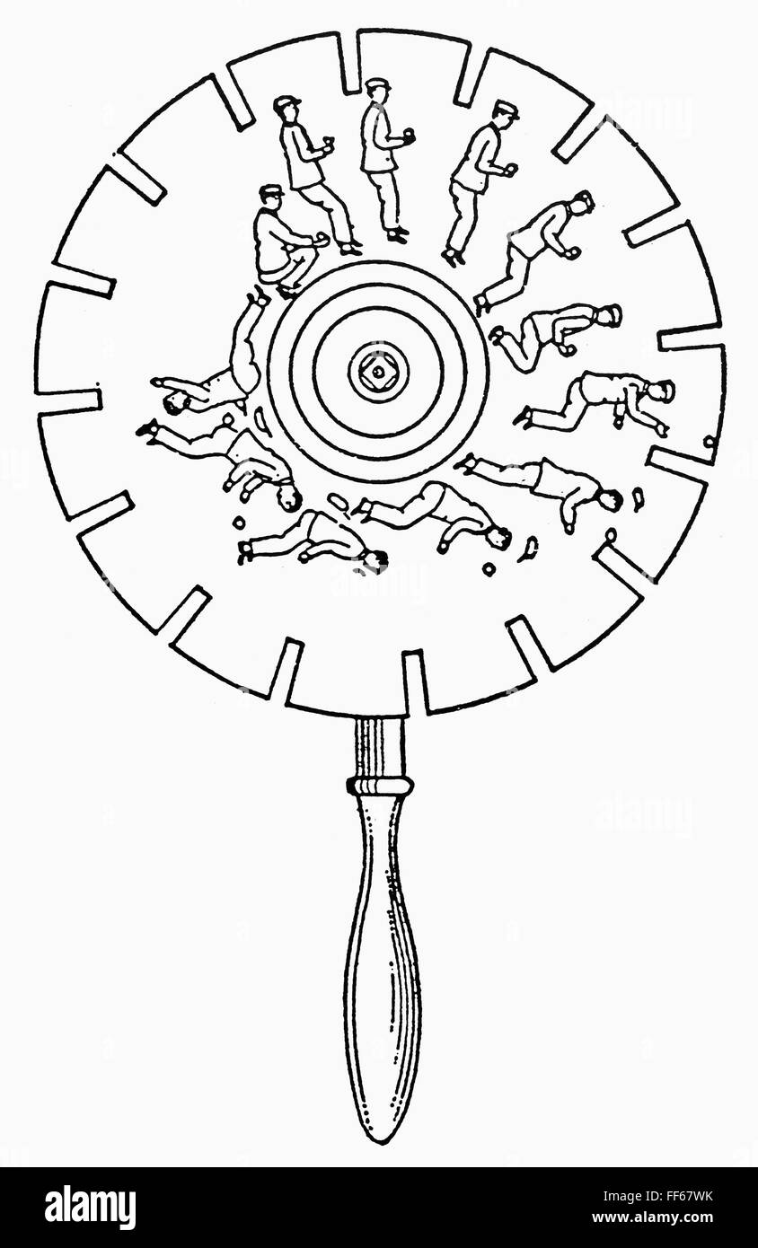 PHENAKISTOSCOPE. NModel /d'un phenakistoscope, un dispositif d ...
