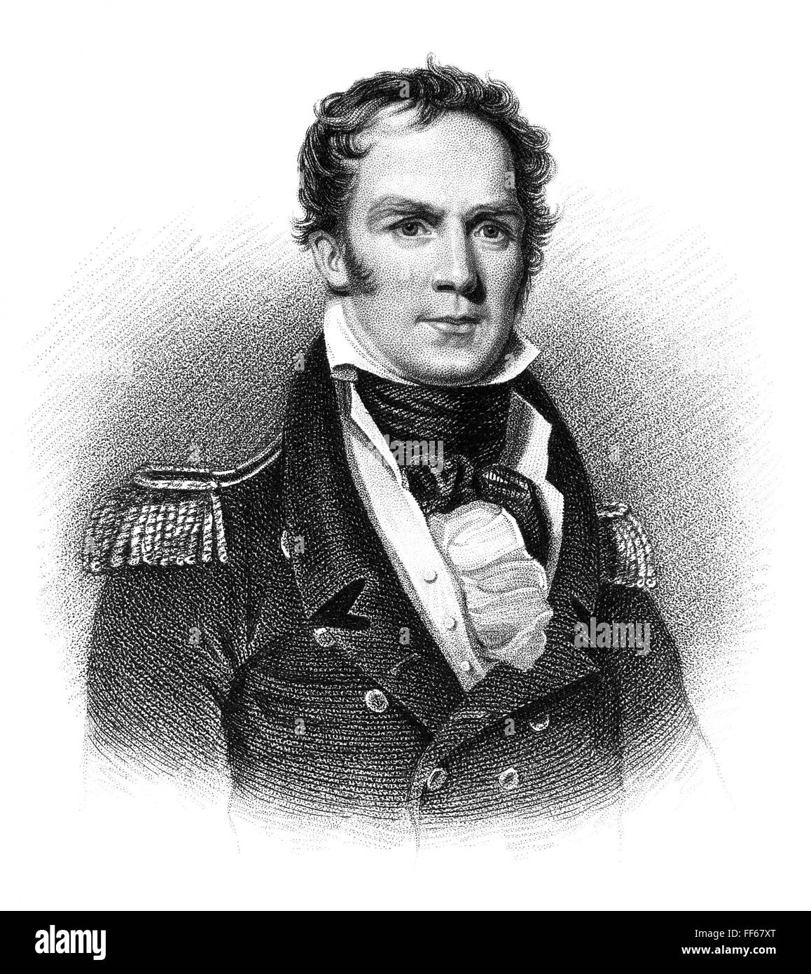 HUGH CLAPPERTON (1788-1827). /NScottish explorer. Ligne et crépi ...