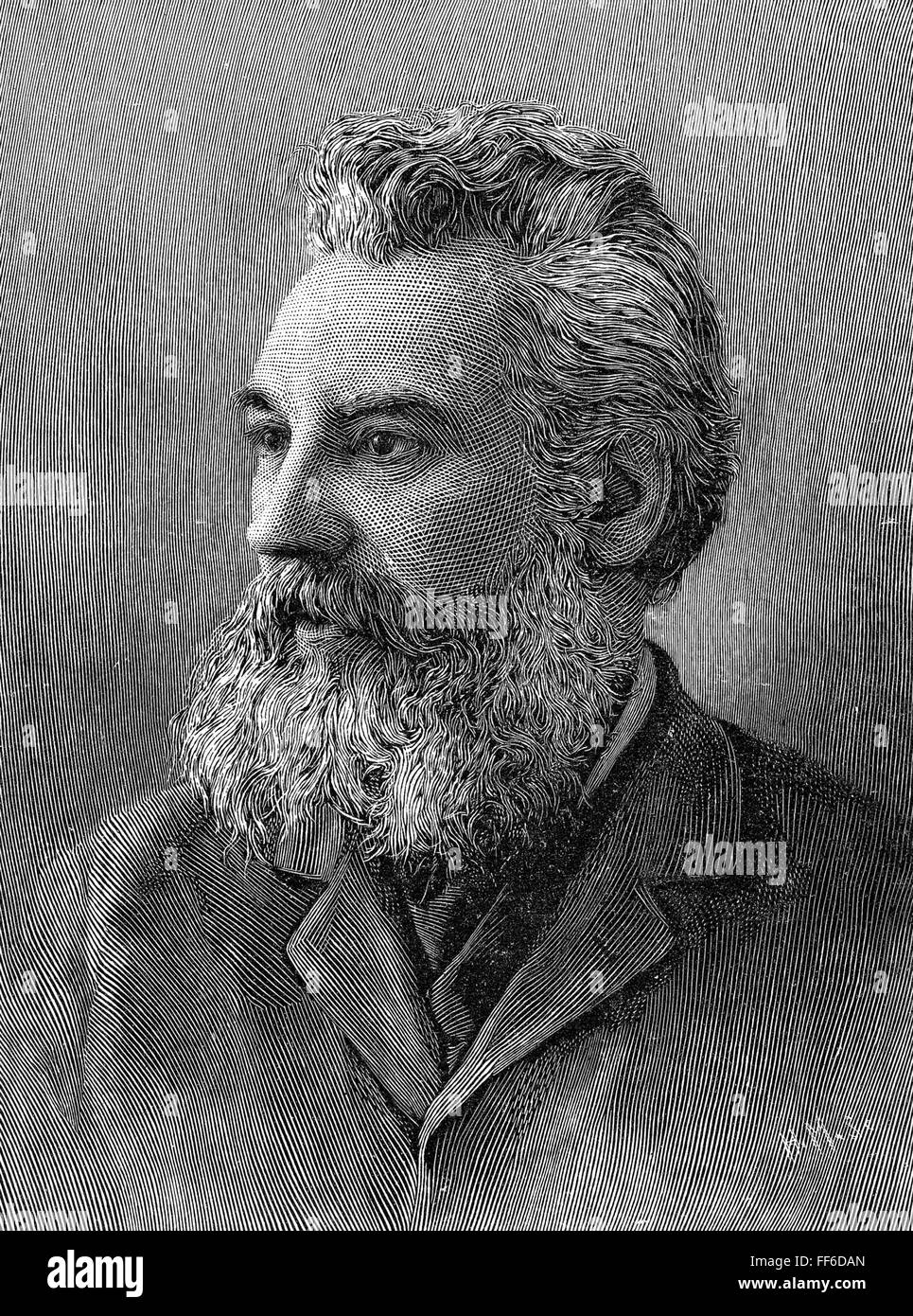 ALEXANDER GRAHAM BELL /n(1847-1922). Né en Écosse (américain ...