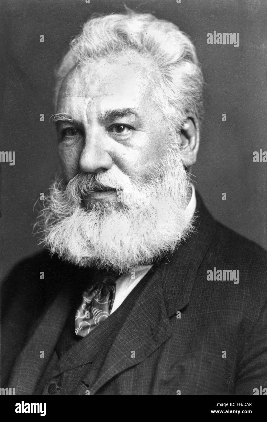 ALEXANDER GRAHAM BELL /n(1847-1922). Né en Écosse (américain ...