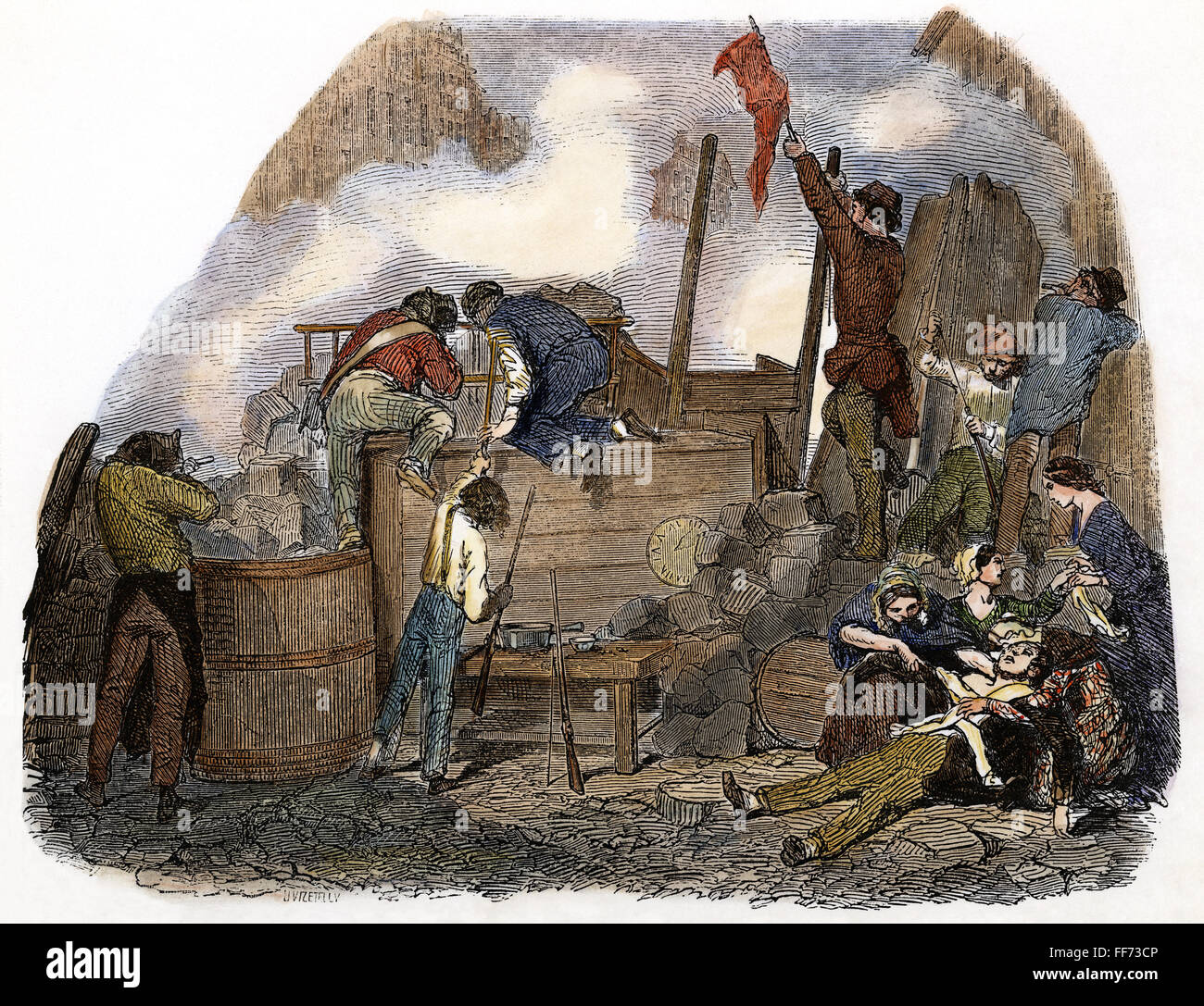 Révolution 1848 Banque de photographies et d’images à haute résolution ...