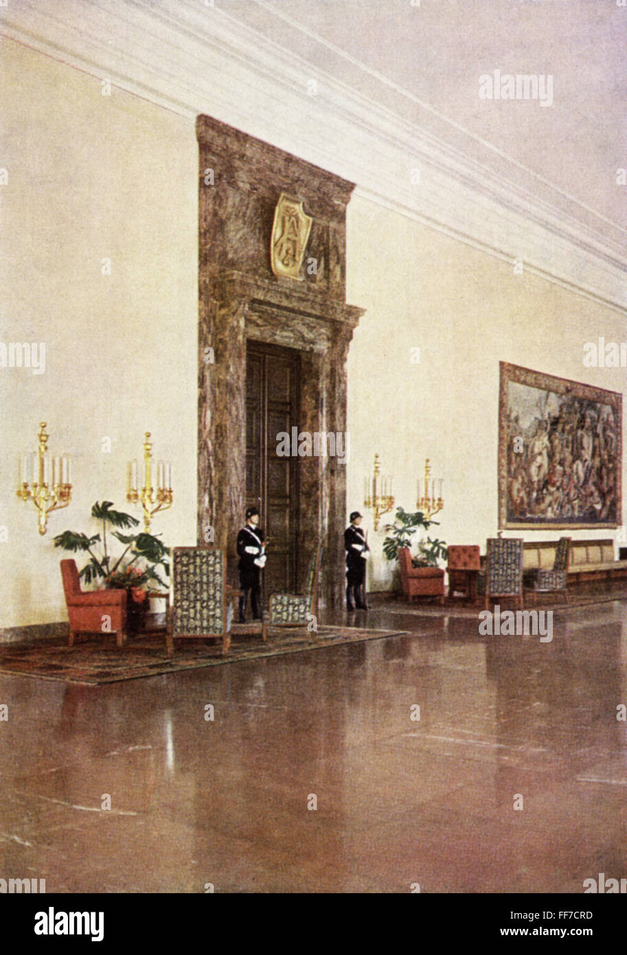 National-socialisme, architecture, Neue Reichskanzlei (Chancellerie du ...