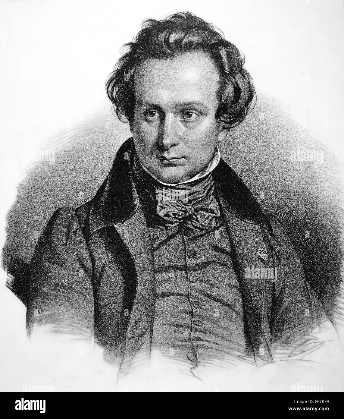 Victor hugo victor hugo Banque d'images noir et blanc - Alamy