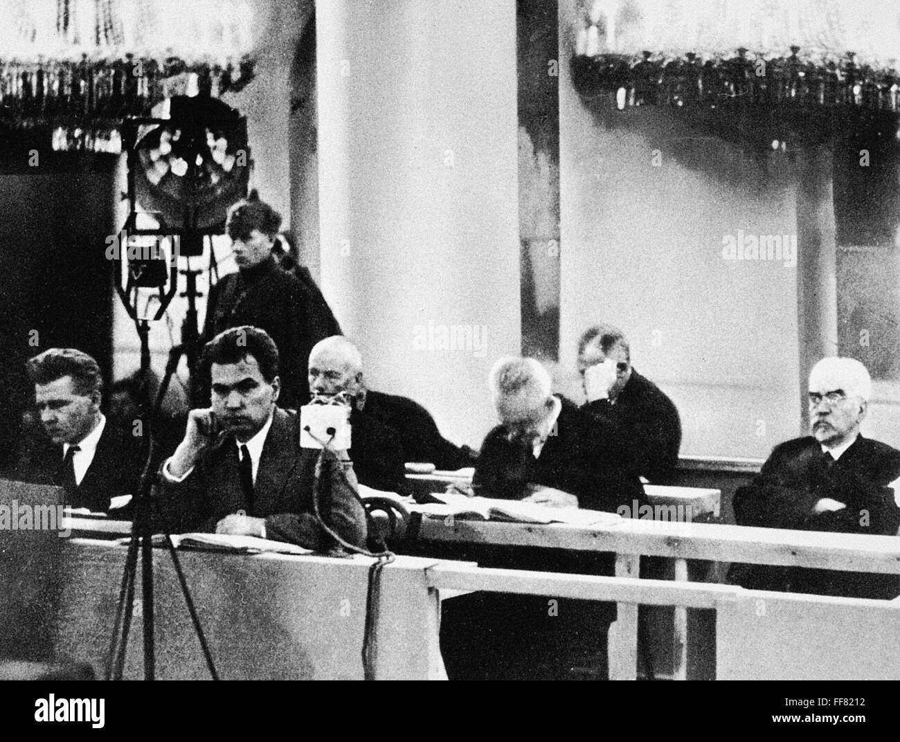 La Russie : GRANDE PURGE. /Aucun des procès de Moscou (1936-1938) de la ...