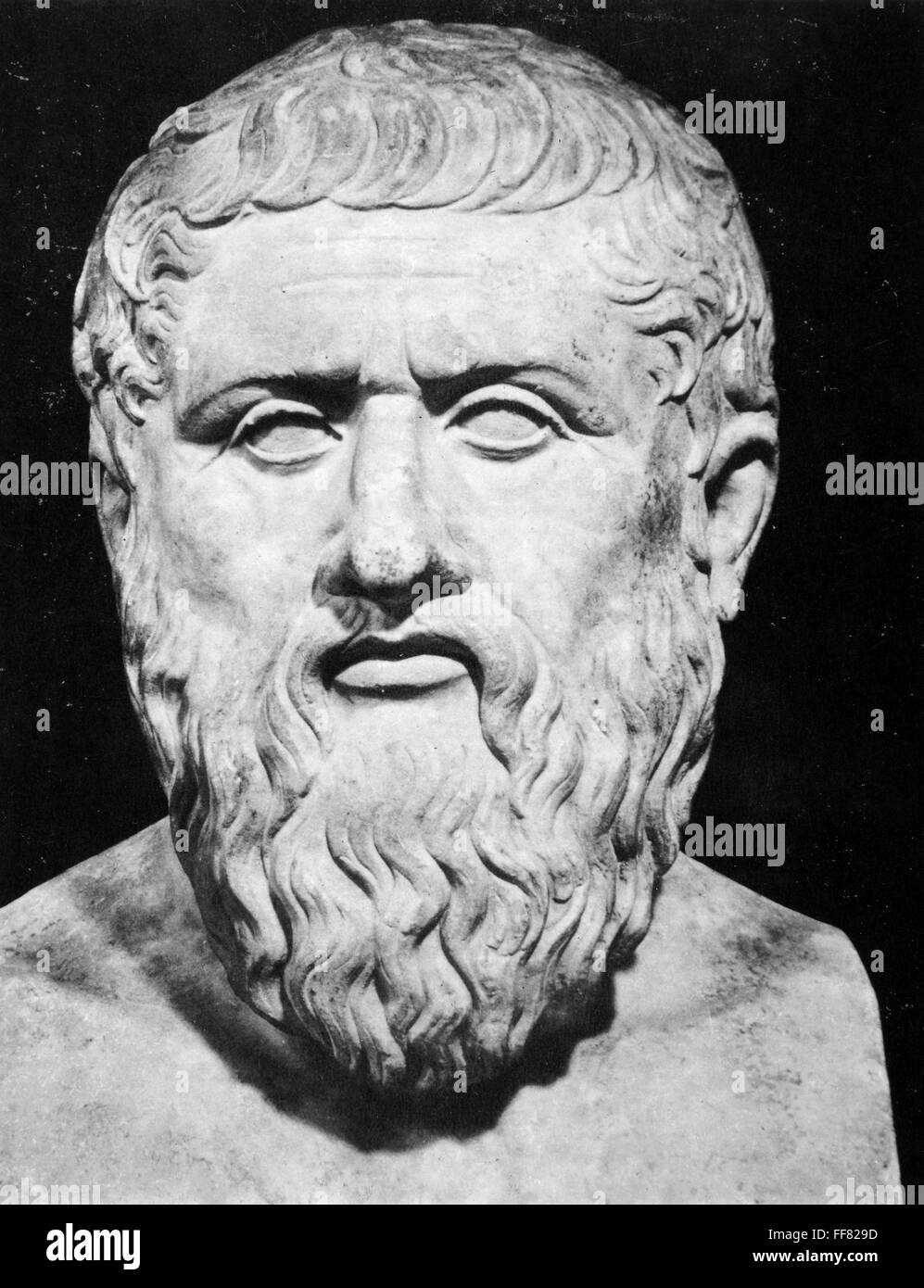 Buste du philosophe grec platon Banque de photographies et d’images à ...