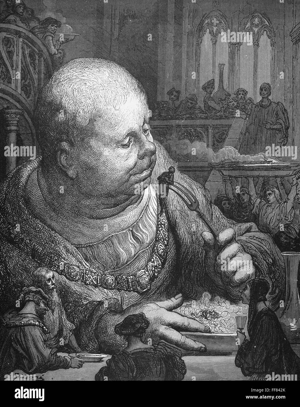 RABELAIS : GARGANTUA. /N'Gargantua et Pantagruel Gargantua'. avale les ...