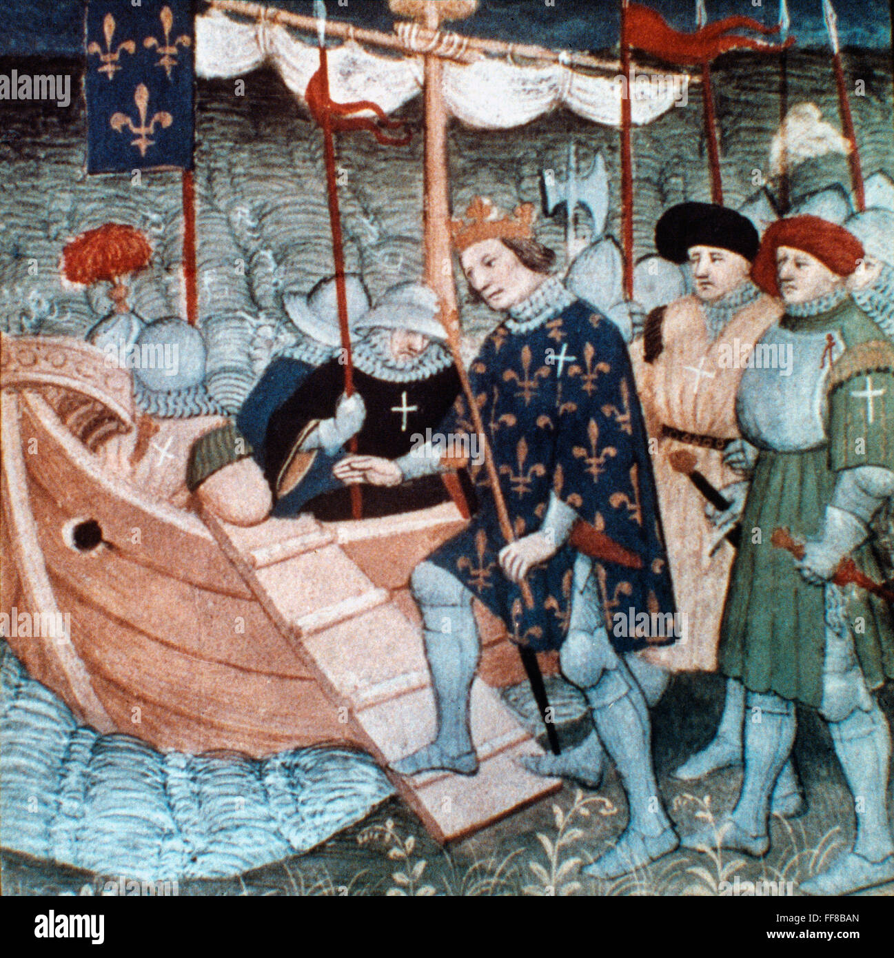 LOUIS IX (1214-1270). /Naussi connu sous le nom de Saint Louis. Roi de ...