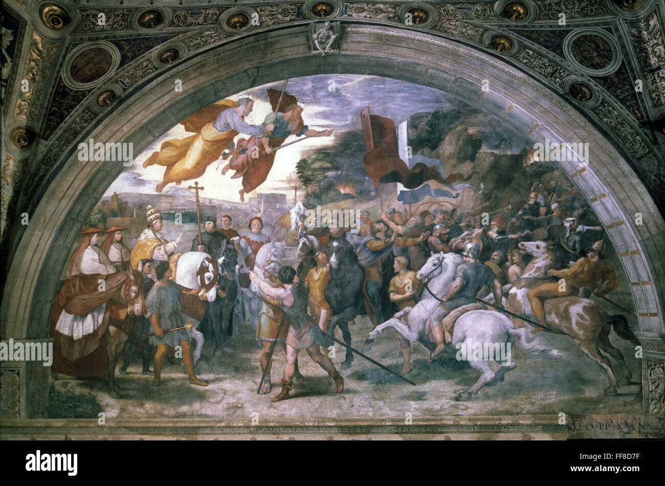 ATTILA LE HUN, 452. /N'Til rencontre de Léon le Grand et Attila ...