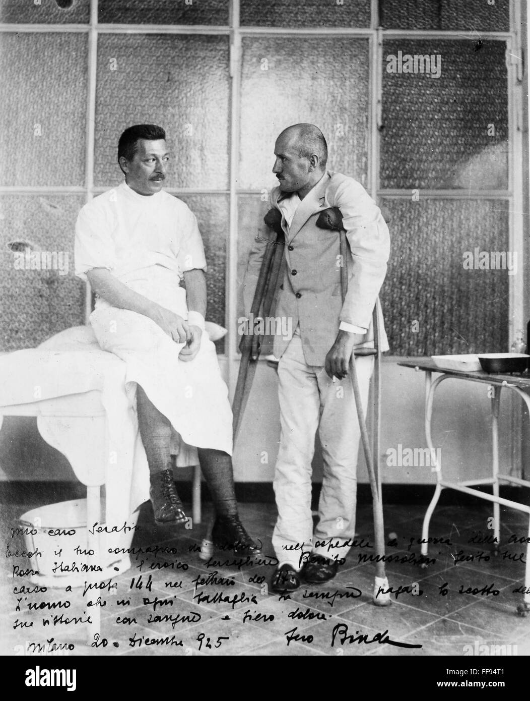 BENITO MUSSOLINI (1883-1945). /NItalian dictateur. Mussolini à ...