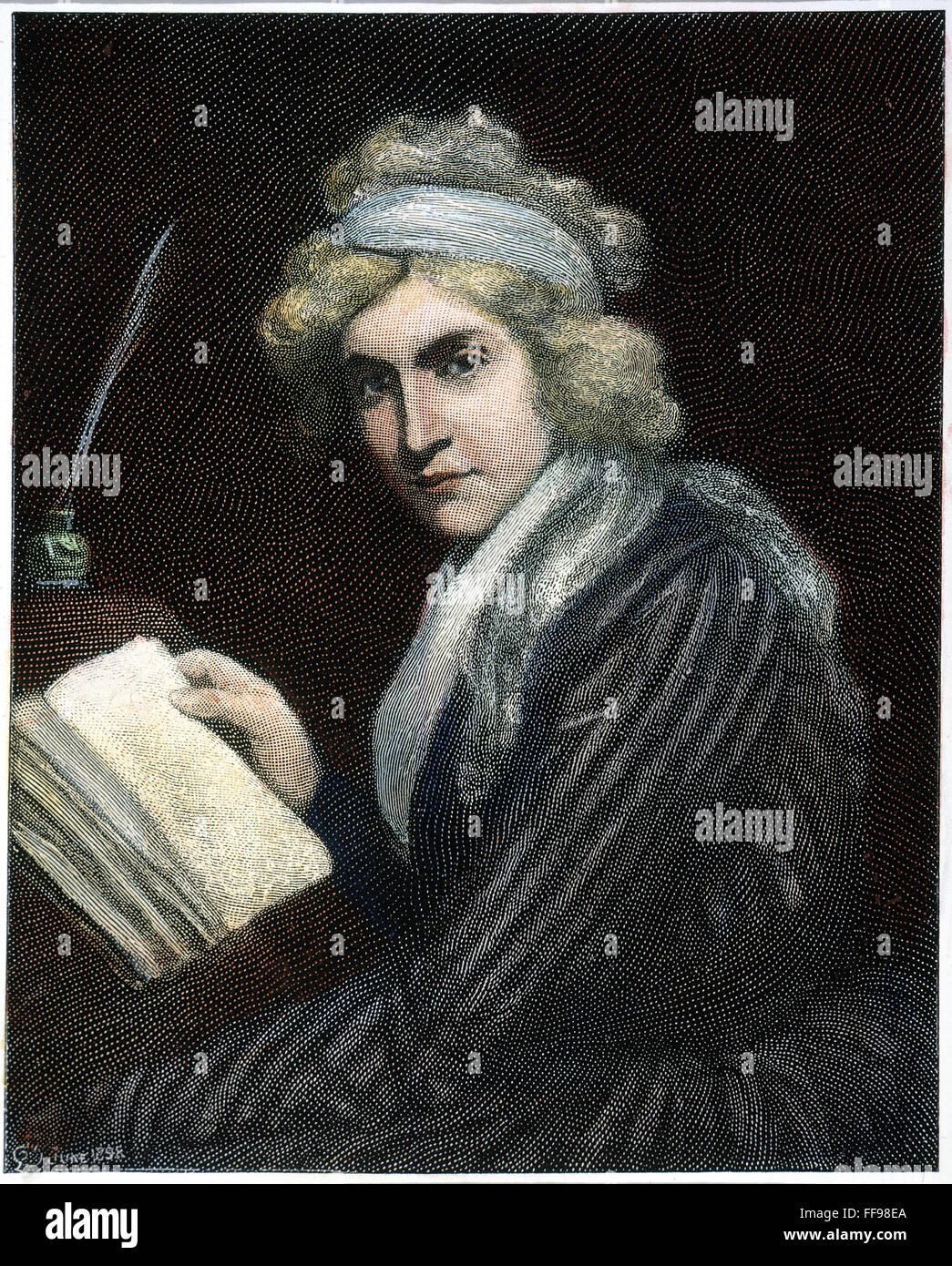 Portrait de mary wollstonecraft Banque d'image et photos - Alamy