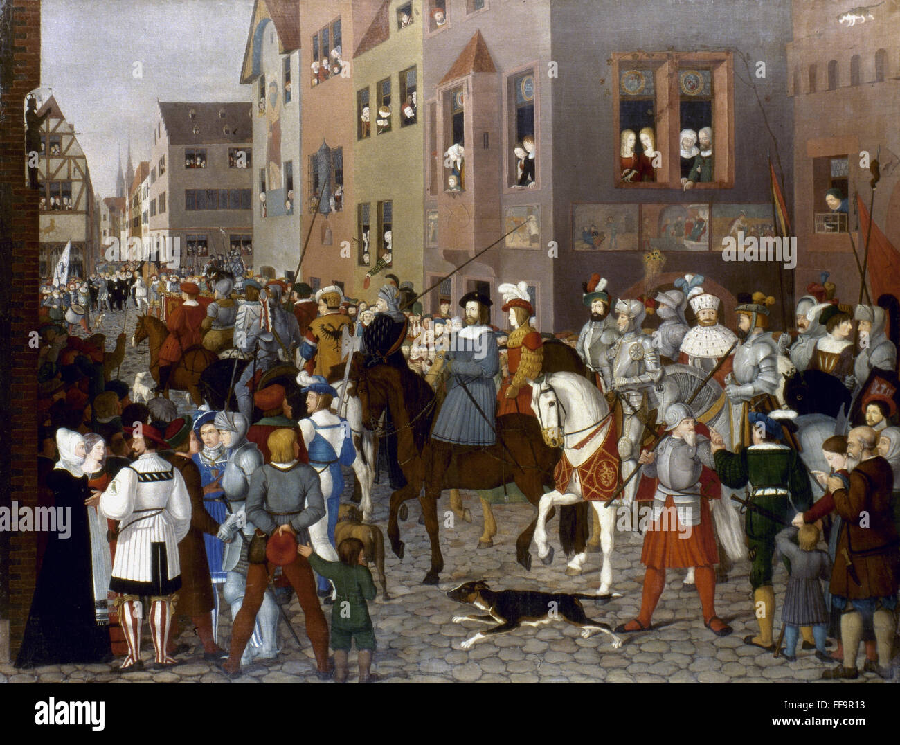 PFORR : Rudolf de Habsbourg. /Nla Entrée de l'empereur Rodolphe de ...