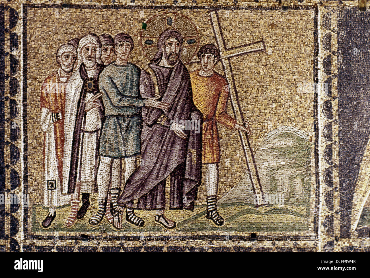 CHRIST au Calvaire, 6e C. /nChrist sur le chemin du Calvaire. La mi-6e ...