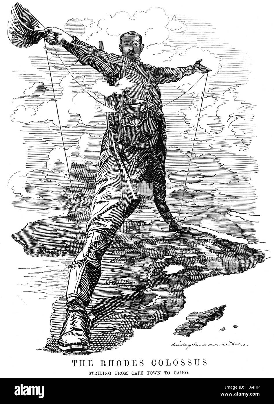 Cecil rhodes cartoon Banque de photographies et d’images à haute ...