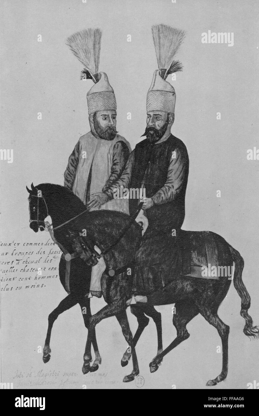 Ottoman janissary soldier Banque d'image et photos - Alamy