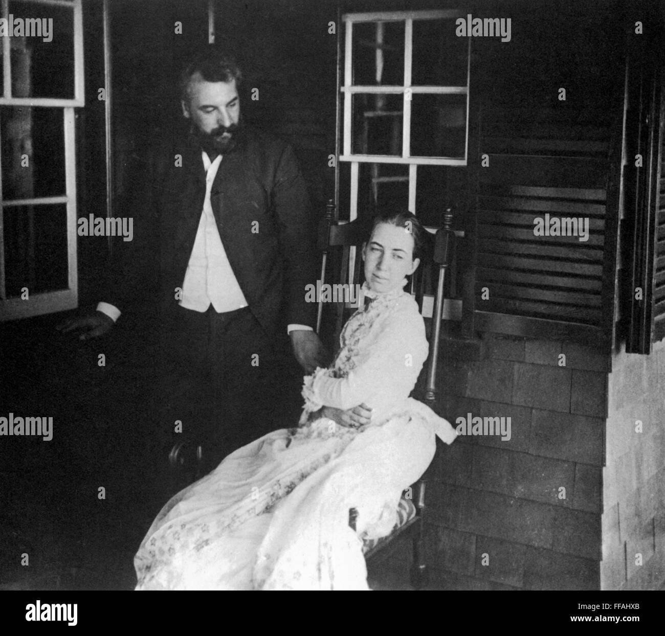 ALEXANDER GRAHAM BELL /n(1847-1922). Né en Écosse (américain ...