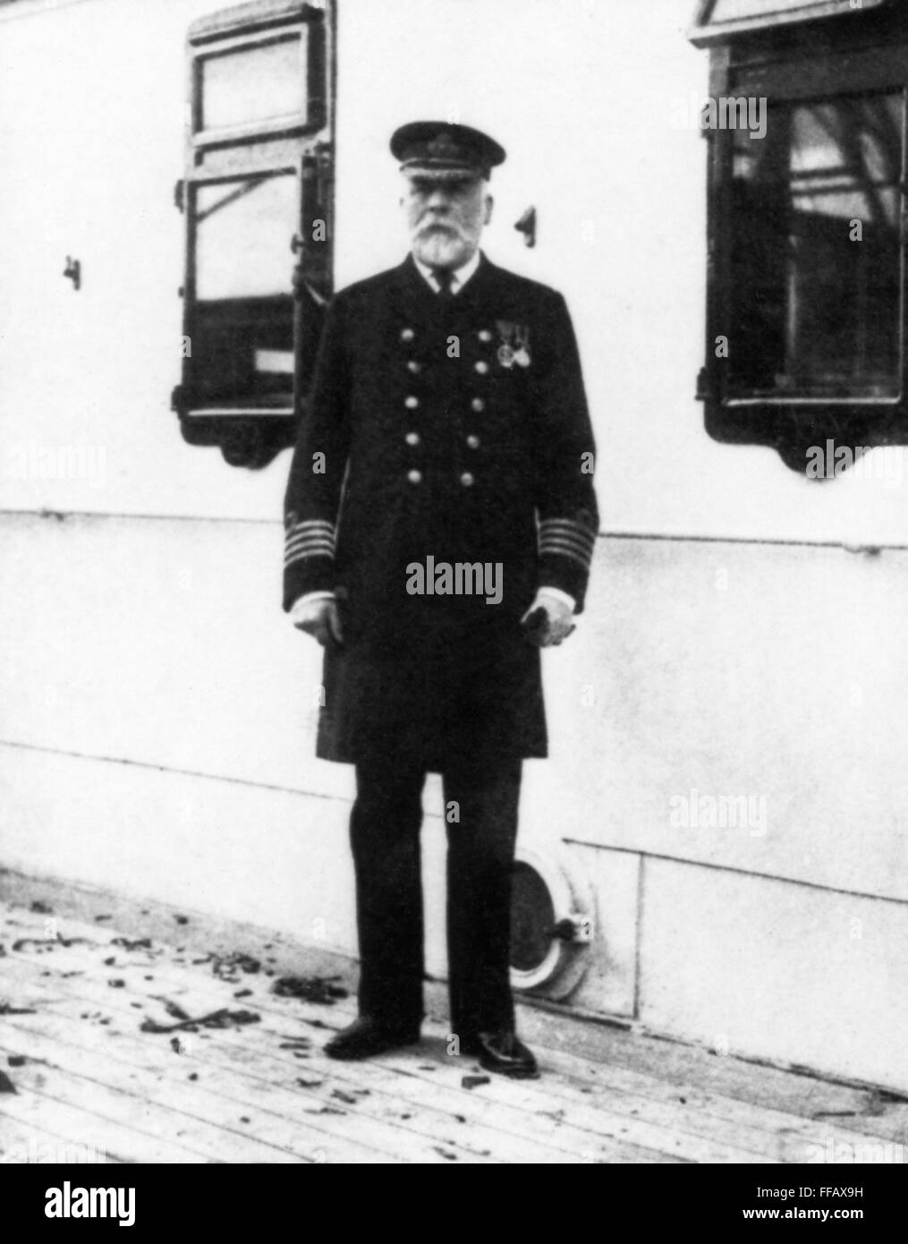 TITANIC : LE CAPITAINE, 1912. NCaptain /Edward John Smith Photo Stock ...