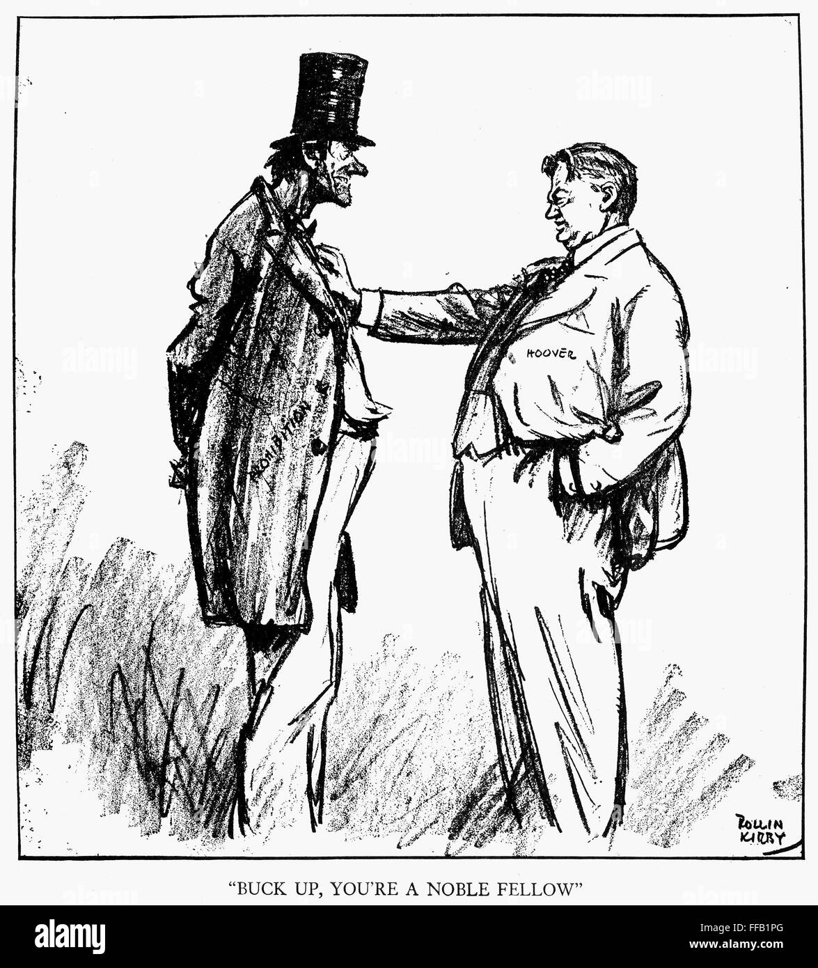 Interdiction cartoon, 1928. /N'Buck, vous êtes un brave garçon ...