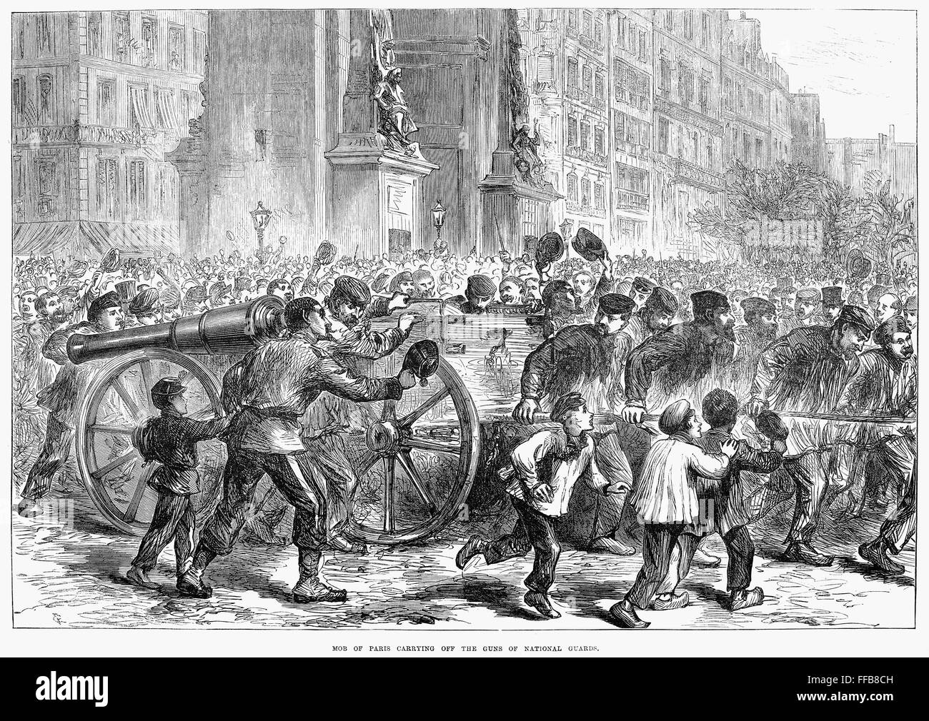 Gravure la commune de paris 1871 Banque de photographies et d’images à ...