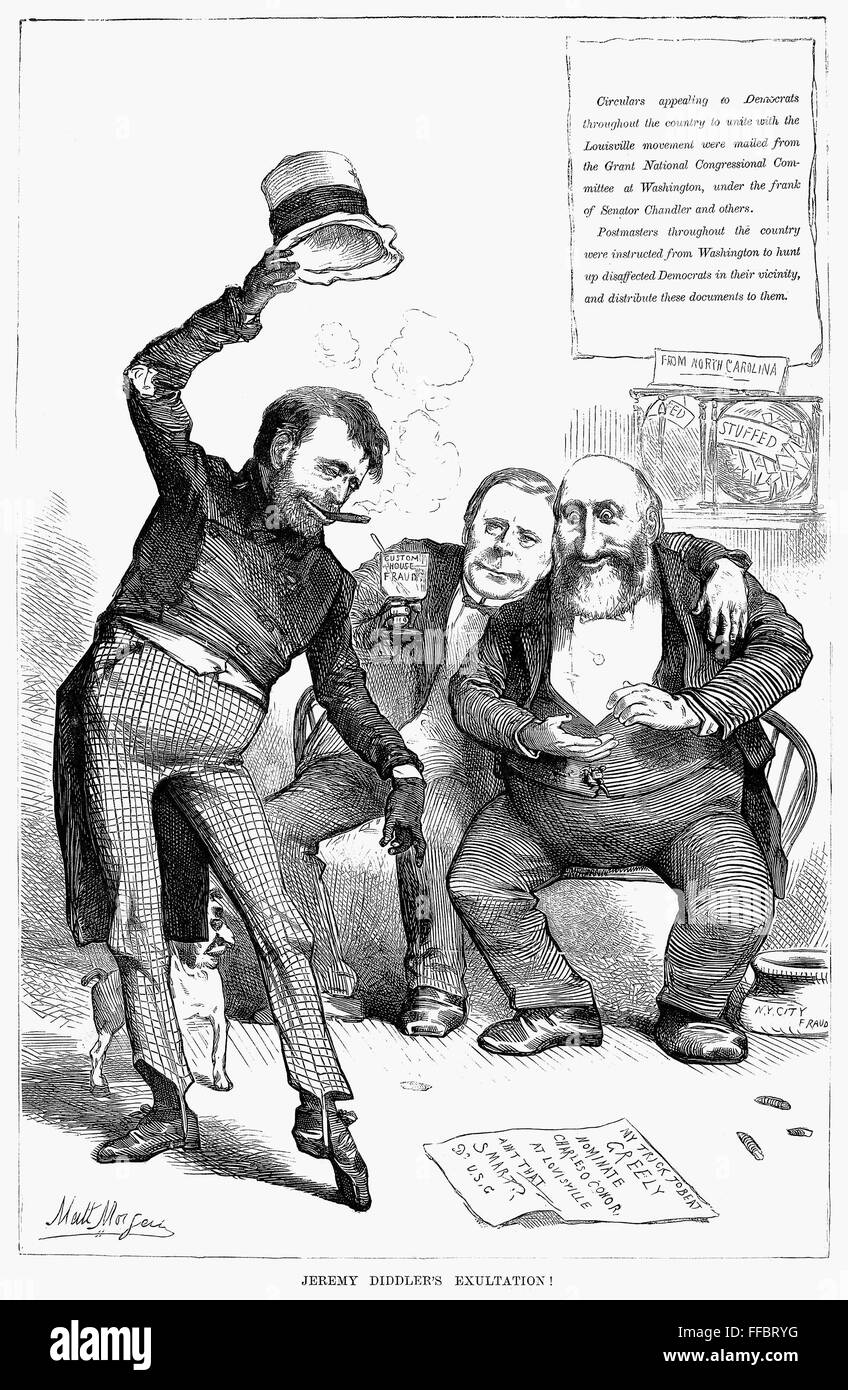 Ulysses grant cartoon Banque de photographies et d’images à haute ...