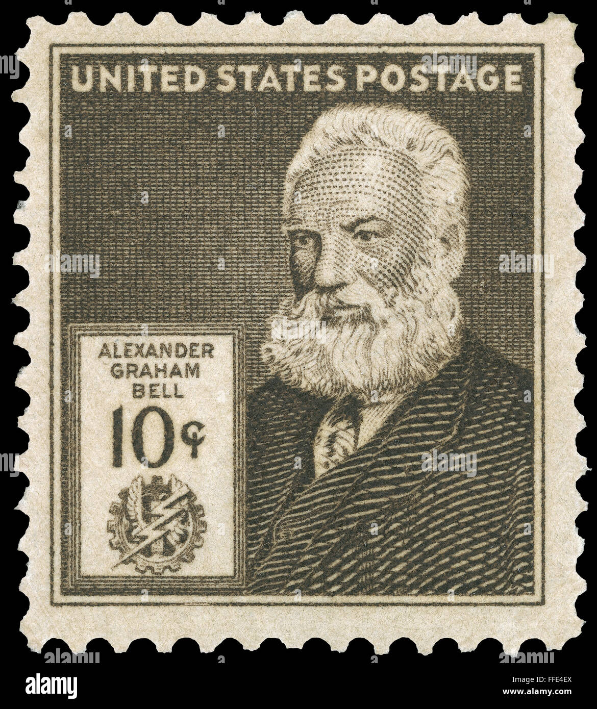 ALEXANDER GRAHAM BELL /n(1847-1922). Né en Écosse (américain ...