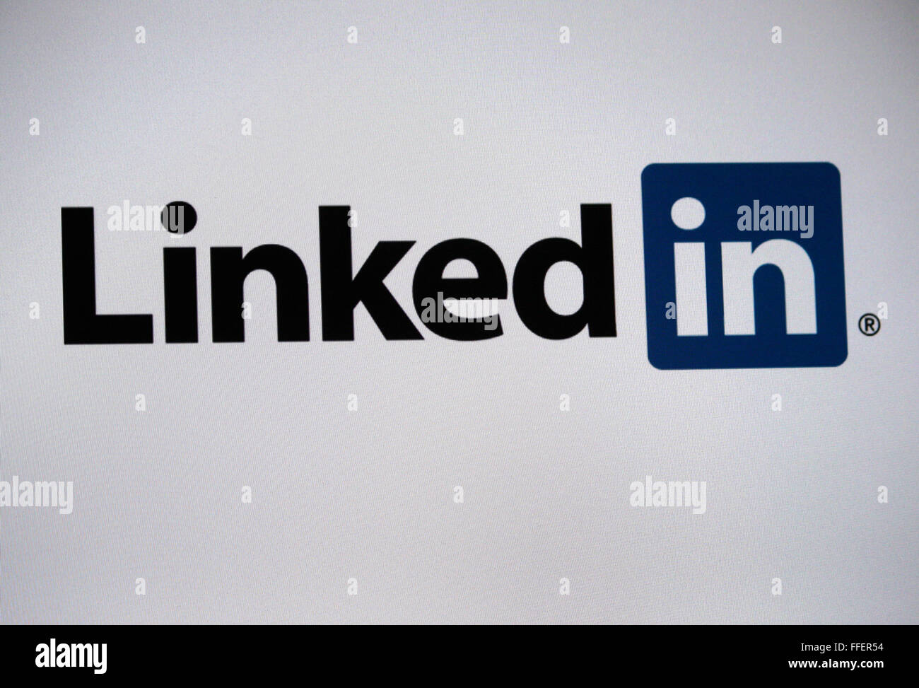 Linkedin logo sign Banque de photographies et d’images à haute ...