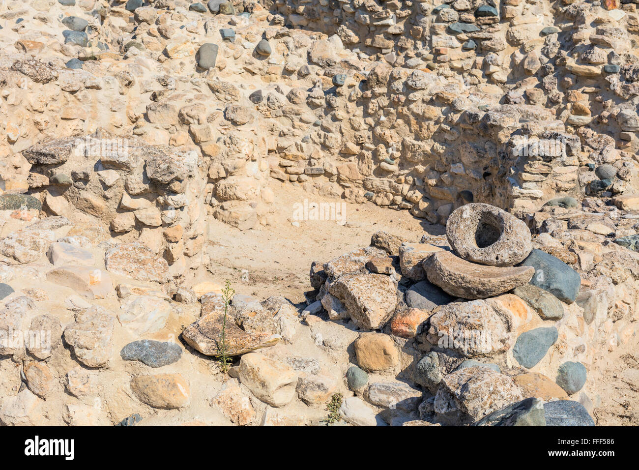 Choirokoitia khirokitia cyprus village Banque de photographies et d ...