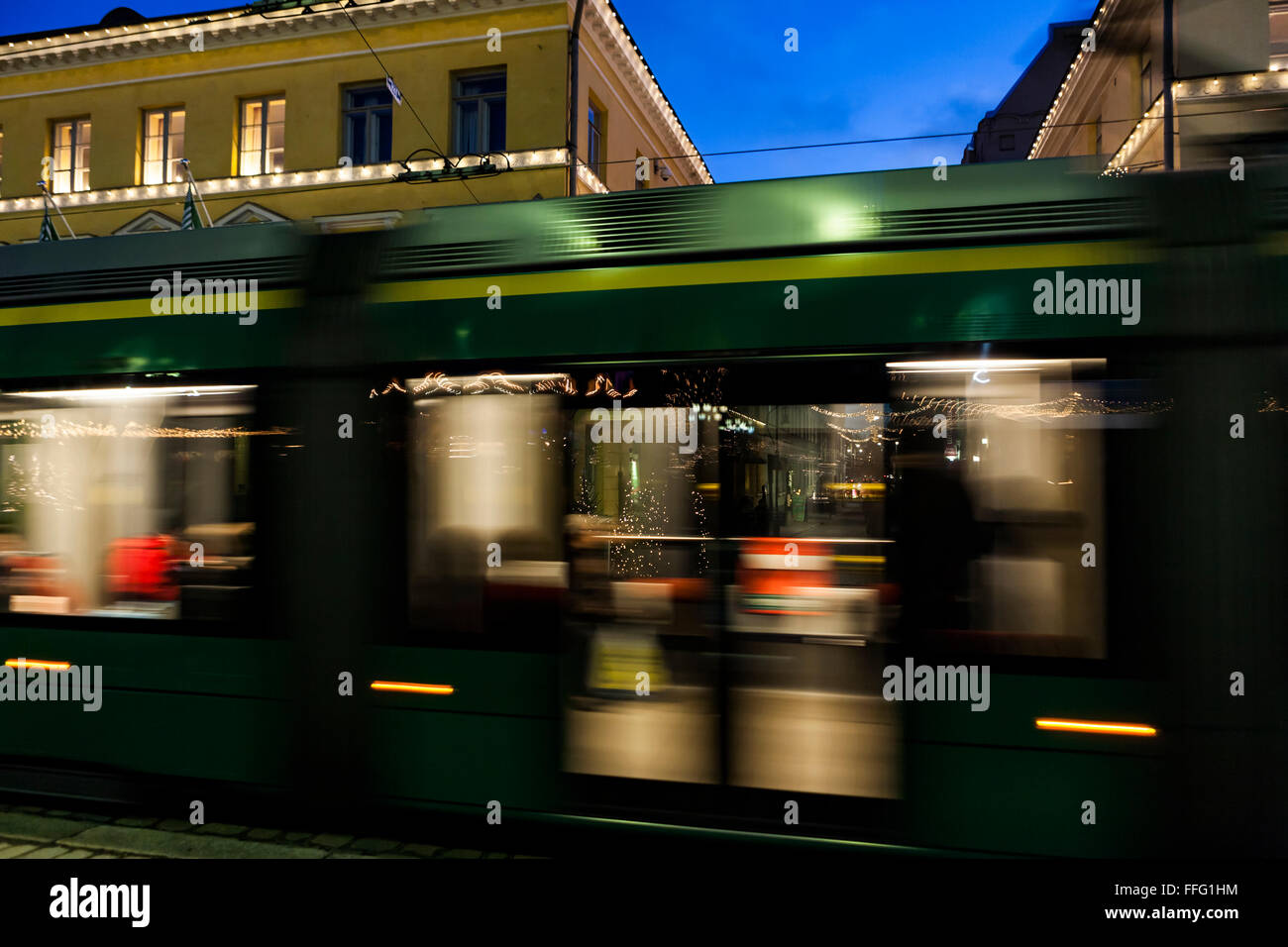 Helsinki tramway Banque de photographies et d’images à haute résolution ...