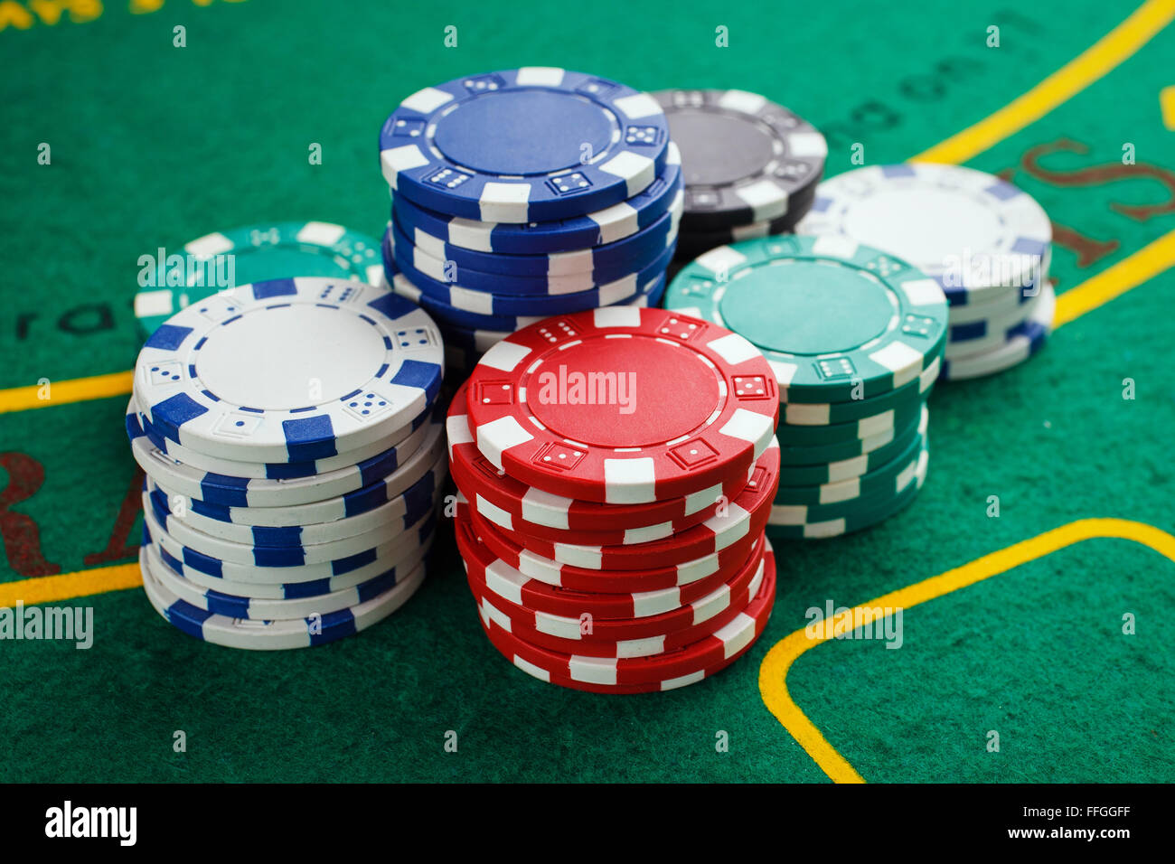 Jeu de poker Banque de photographies et d’images à haute résolution - Alamy