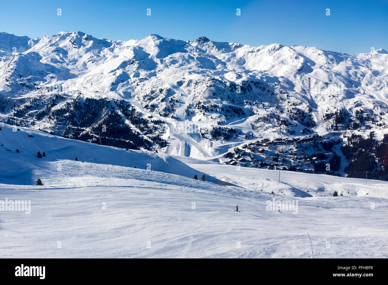 Méribel village Banque de photographies et d’images à haute résolution ...