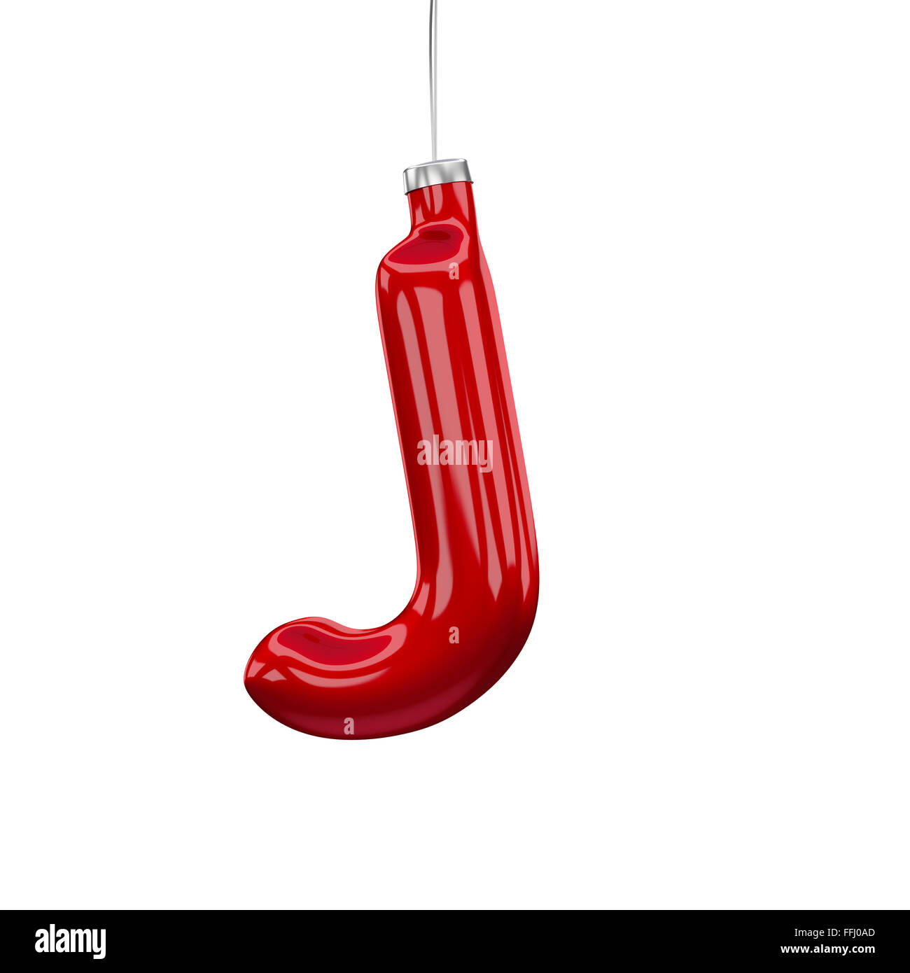 Lettre j noël Banque de photographies et d’images à haute résolution ...