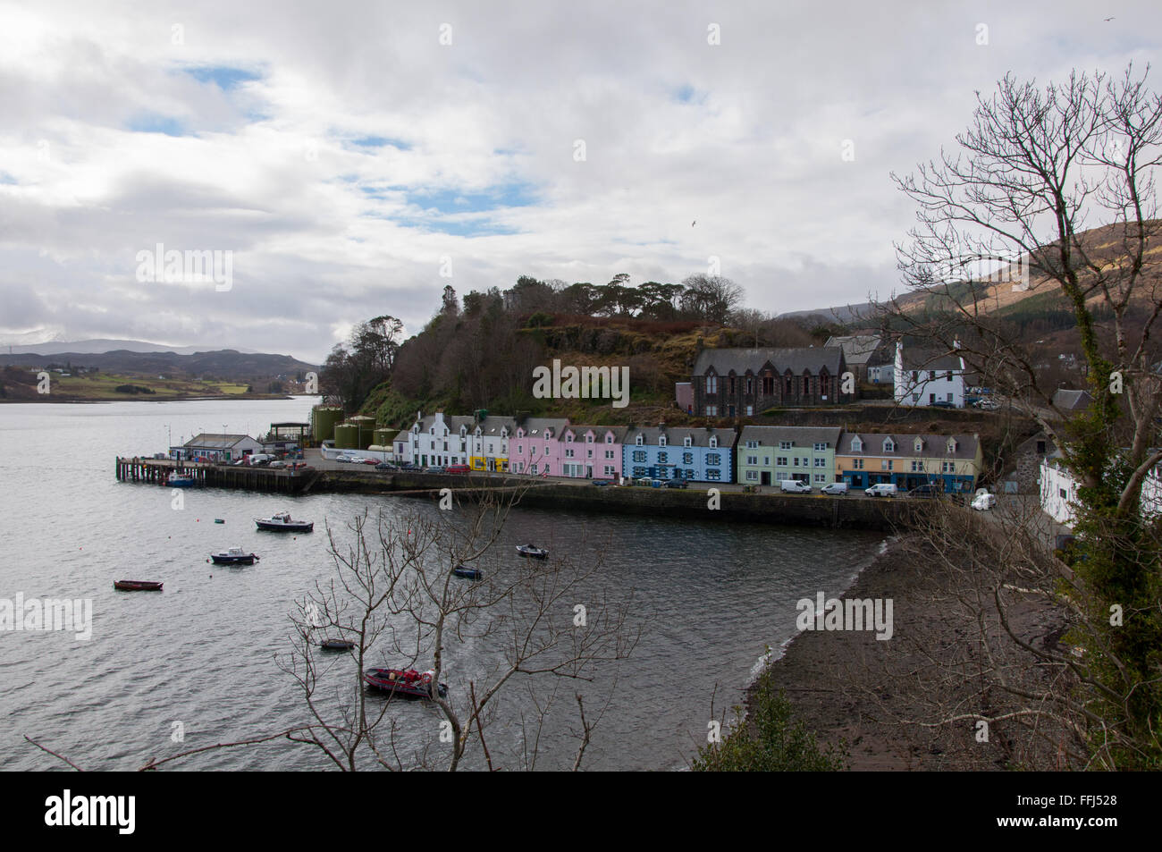 Port de portree Banque de photographies et d’images à haute résolution ...