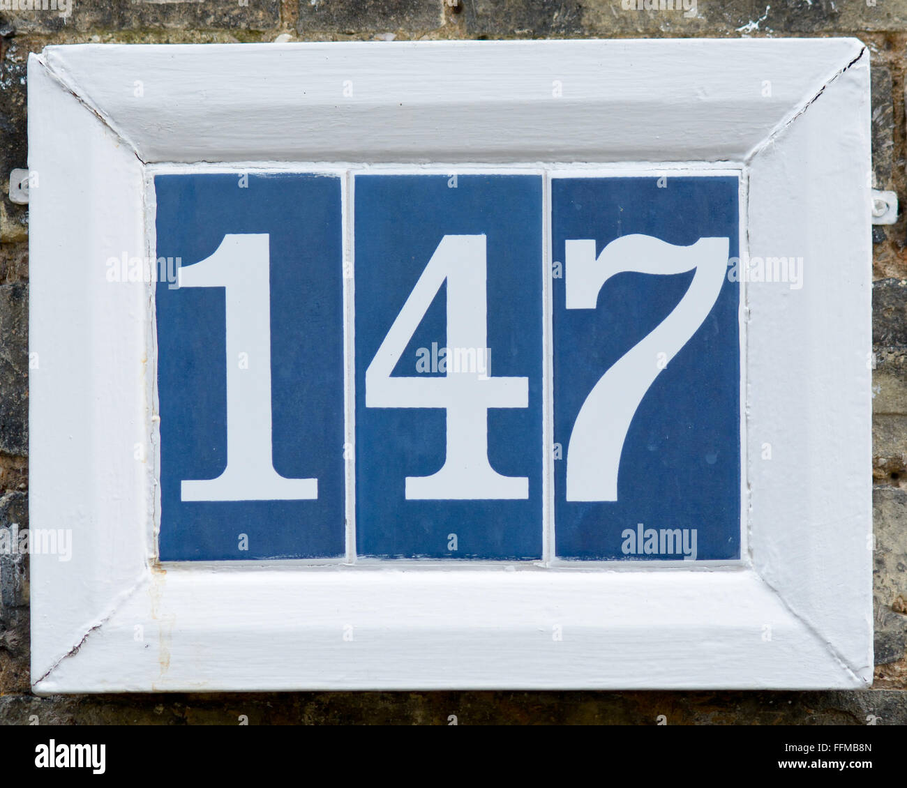 Number 147 Banque de photographies et d’images à haute résolution - Alamy