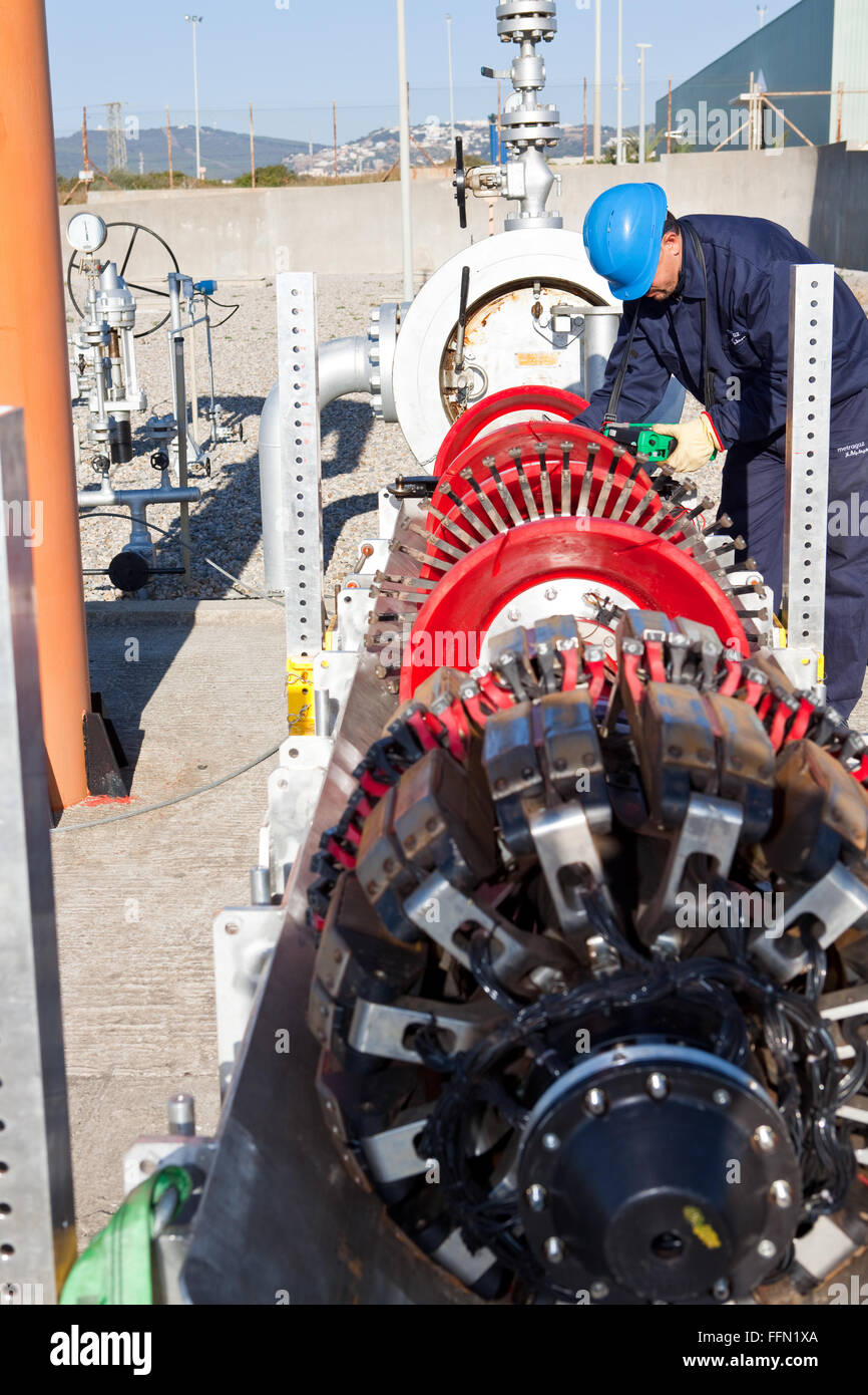 Raclage de pipeline Banque de photographies et d’images à haute ...