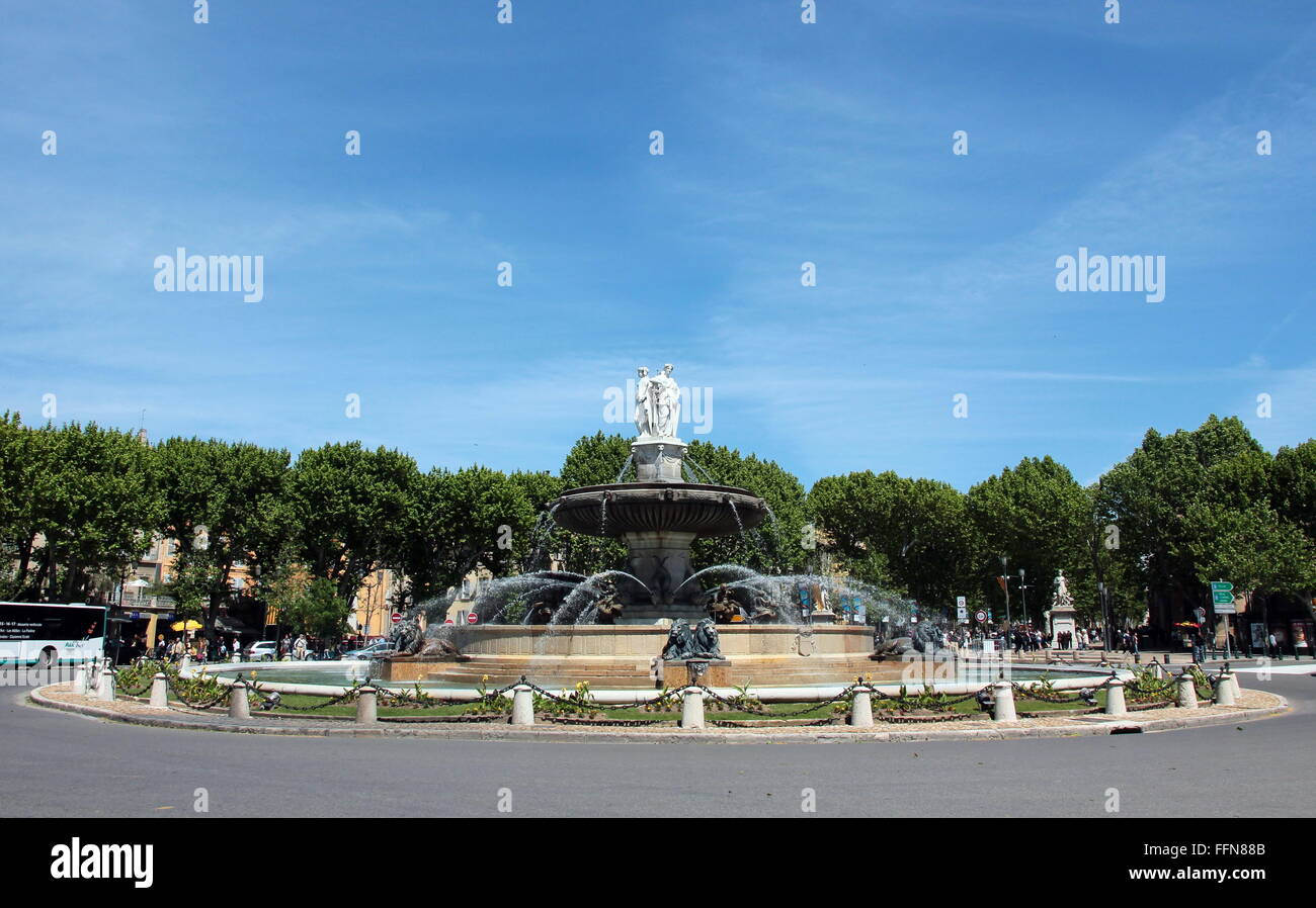 Géographie / voyages, France, Aix-en-Provence, Place de la Rotonde ...