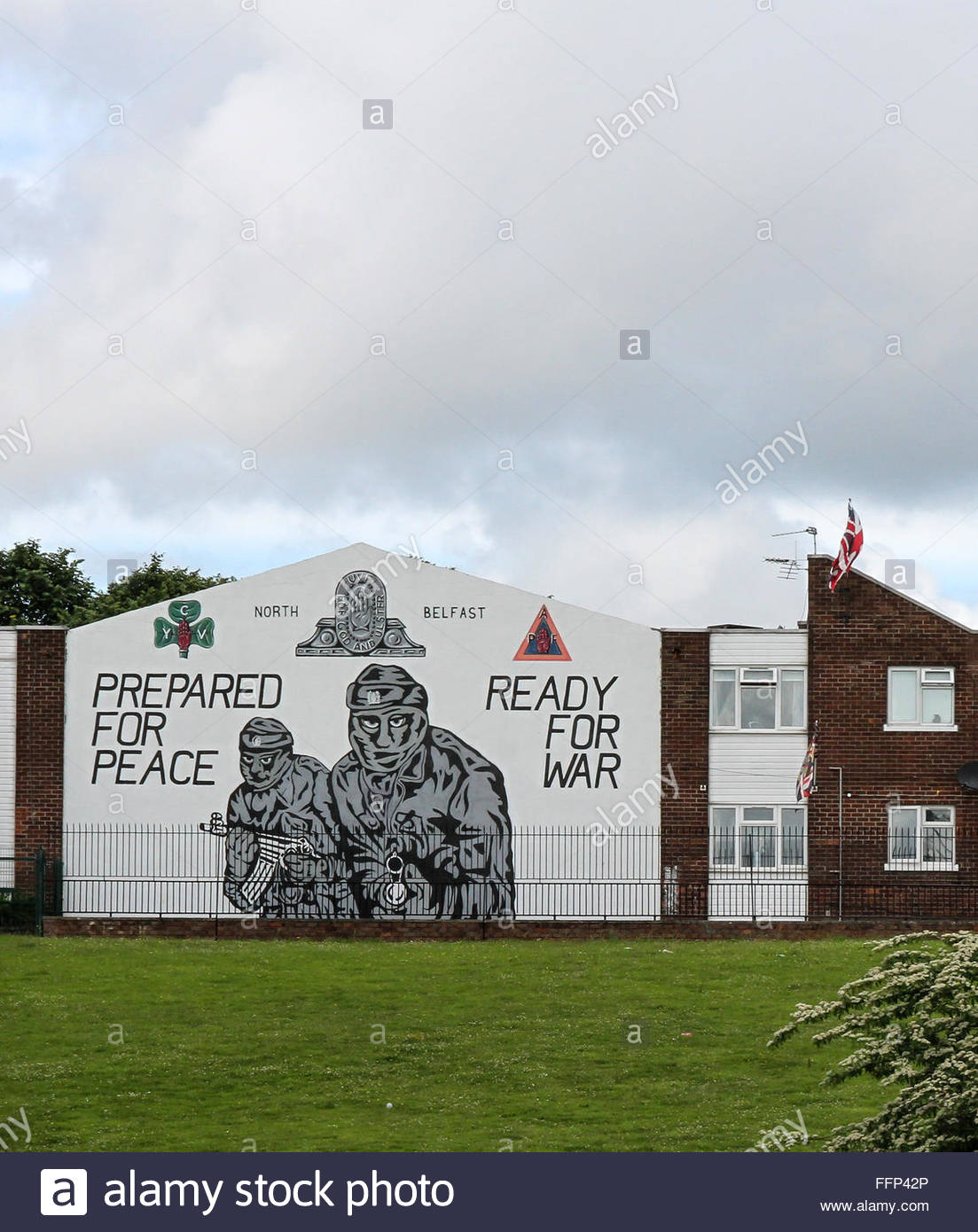 Uvf Mural Belfast Banque d'image et photos - Alamy