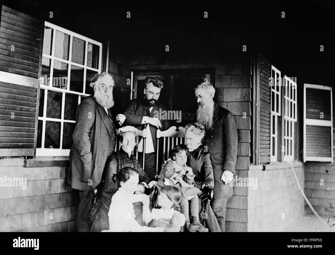 ALEXANDER GRAHAM BELL /n(1847-1922). Né en Écosse (américain ...