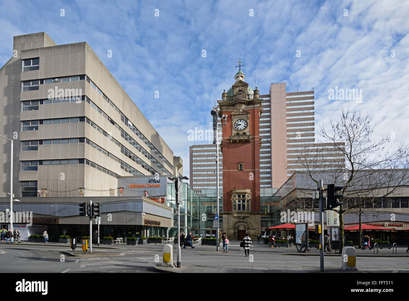 Tour de l'horloge nottingham victoria centre Banque de photographies et ...