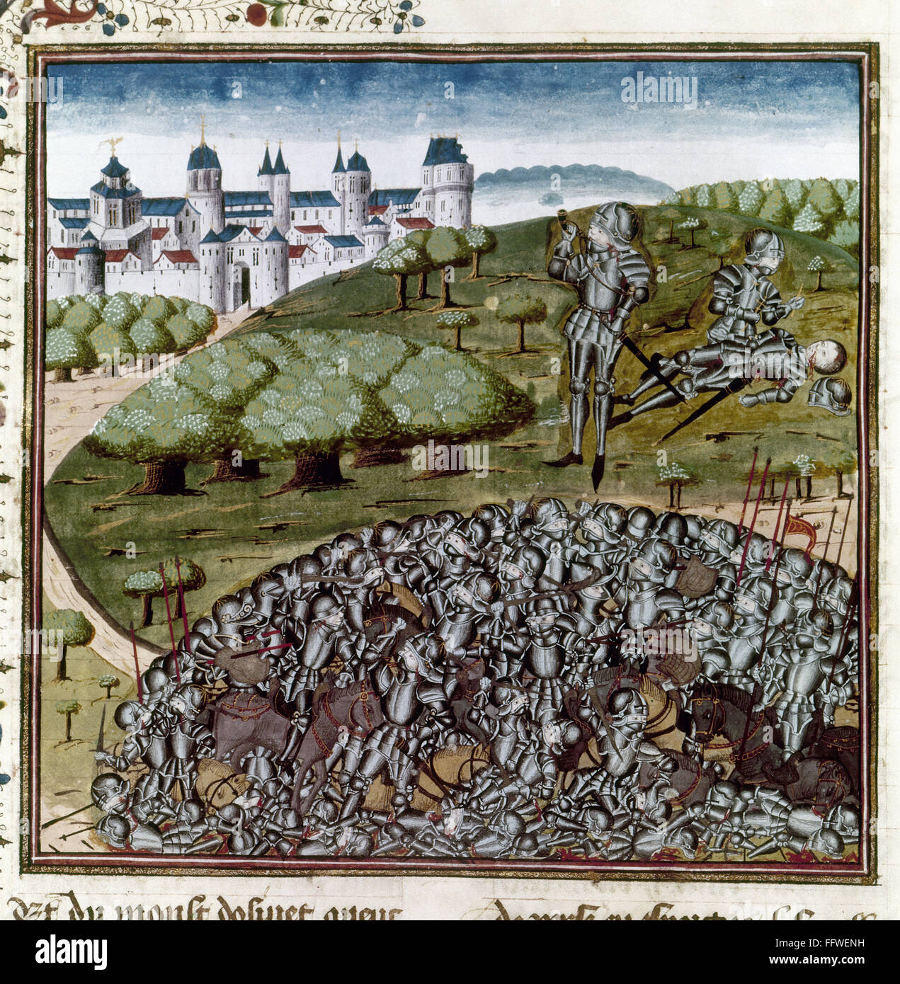 Chanson de Roland, 778 A.D. /NLA mort de Roland, le neveu de ...