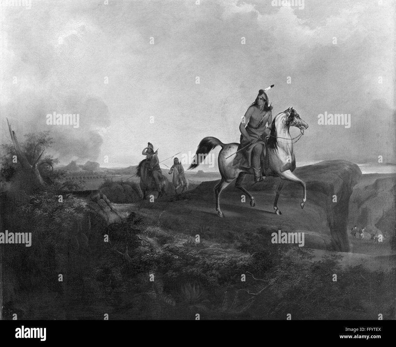 Guerrier apache Banque de photographies et d’images à haute résolution ...